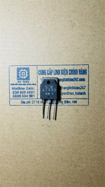 Cặp Linh Kiện A1492 C3856 1942 3856 TRANSISTOR 180V 15A (Tháo Máy)
