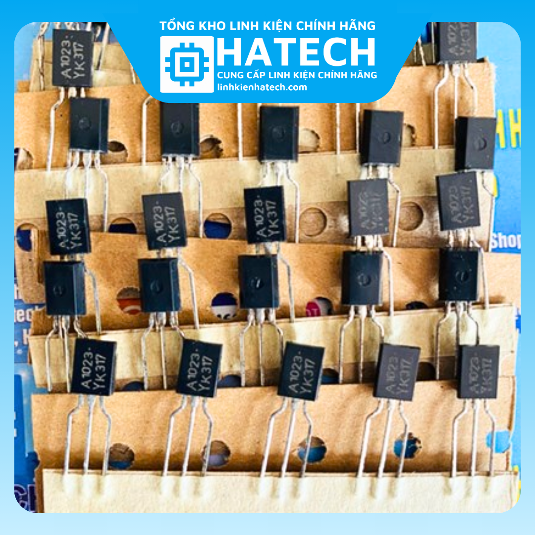 A1023 2SA1023 KTA1023 PNP Transistor 0.8A 120V TO-92L chính hãng KEC