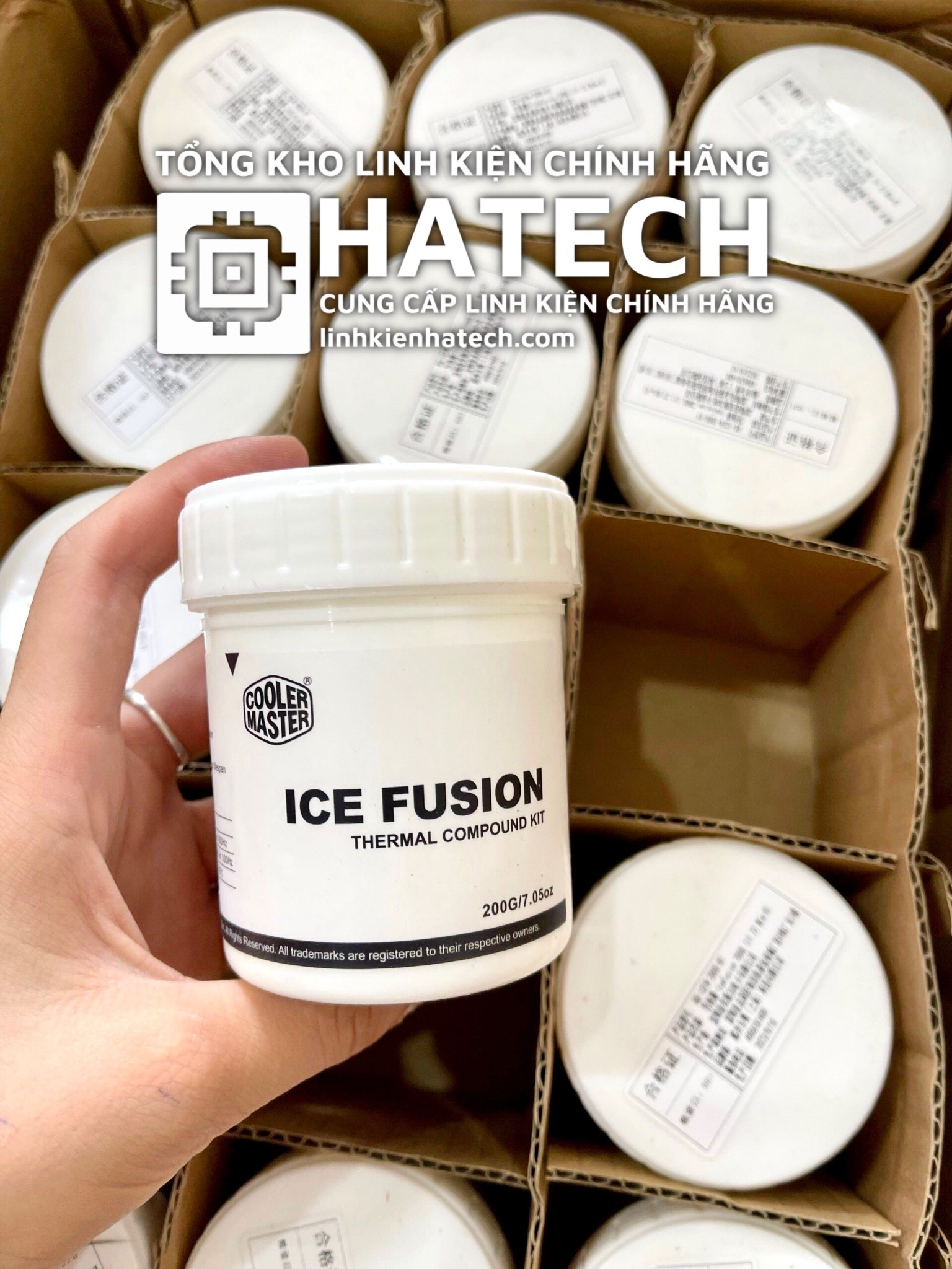 Keo tản nhiệt Coolermaster ICE Fusion 200g Hũ mới chính hãng