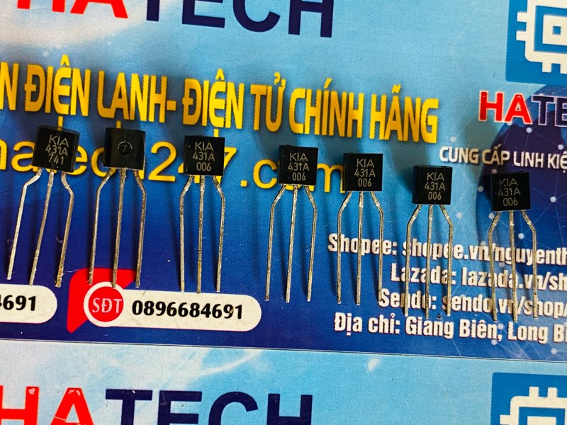 IC ỔN ÁP KIA431A-AT 431A TO-92 MỚI CHÍNH HÃNG 100%