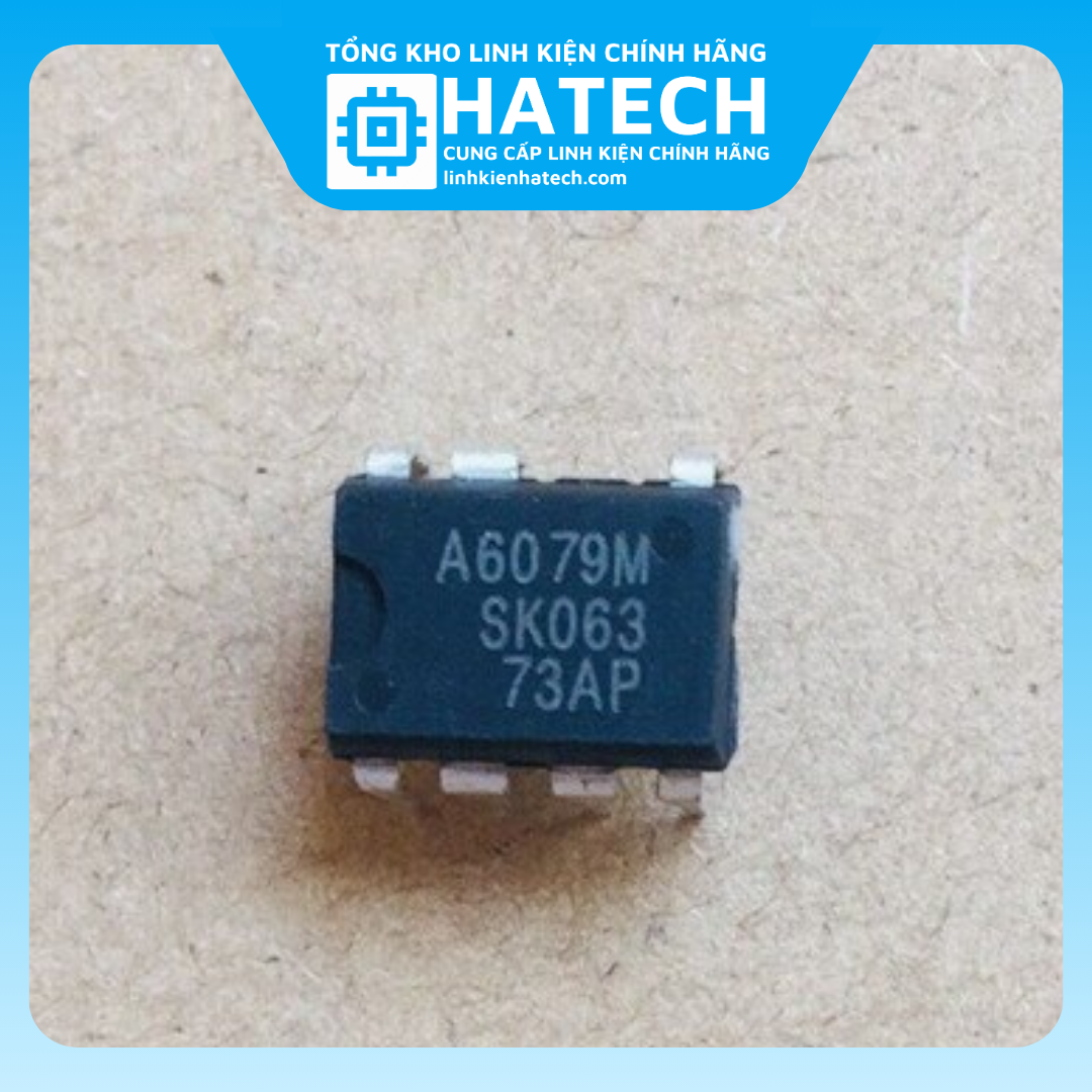 Linh kiện Nguồn STR-A6079M A6079M A6079 DIP-7 Mới Chính Hãng