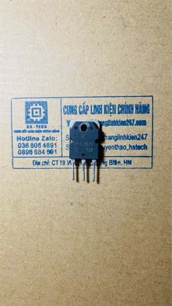 Linh Kiện B688 688 KEC TRANSISTORS 8A,120V,80W hàng tháo máy
