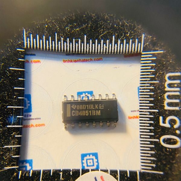 Linh kiện Chuyên Dụng IC CD4051 4051 dán SOP16 mới chính hãng TI