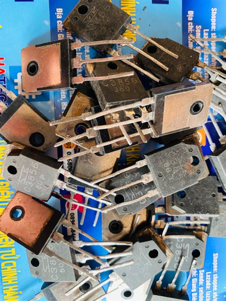 Túi gồm 3 cặp (06 chiếc) A1492 C3856 1942 3856 TRANSISTOR 180V 15A (Th