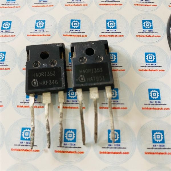 Sò Bếp Từ IGBT H40R1353 40A 1350V TO-247 Tháo Máy Chính Hãng zin dài