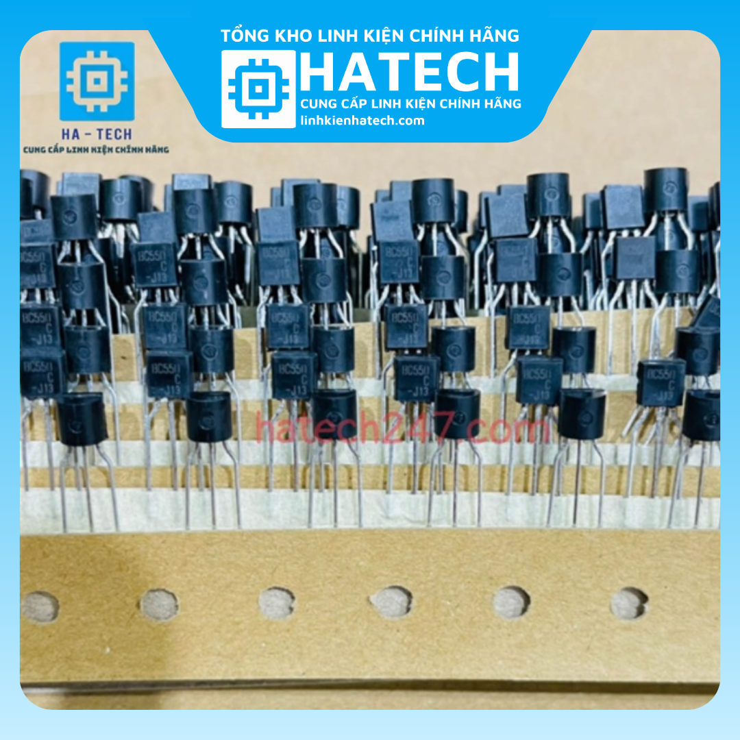 Transistor Cắm NPN BC550 BC550C BC550CTA 550 TO-92 Mới Chính Hãng 100%