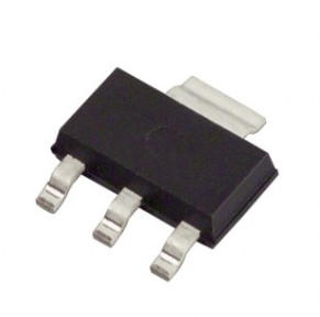 Linh kiện LM1117MPX-3.3V SOT223 800mA 3.3V (N05B)