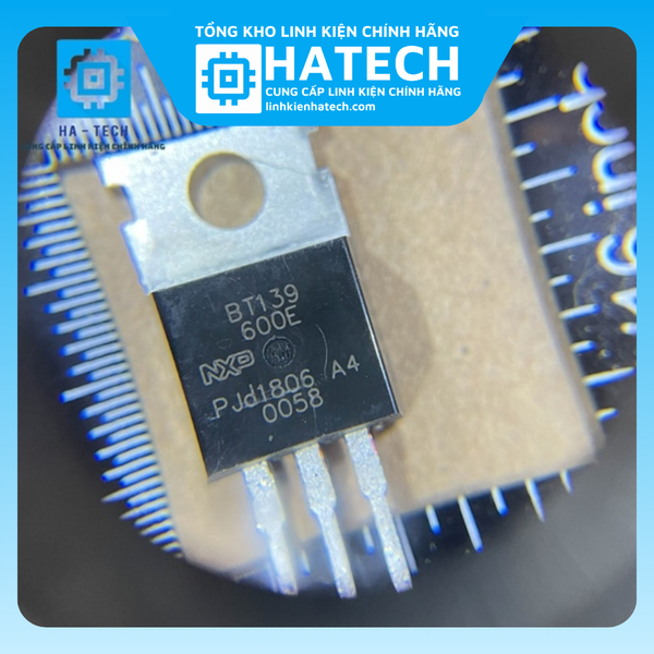 Triac BT139600E BT139-600E BT139 600E 600V 16A TO220 mới chính hãng