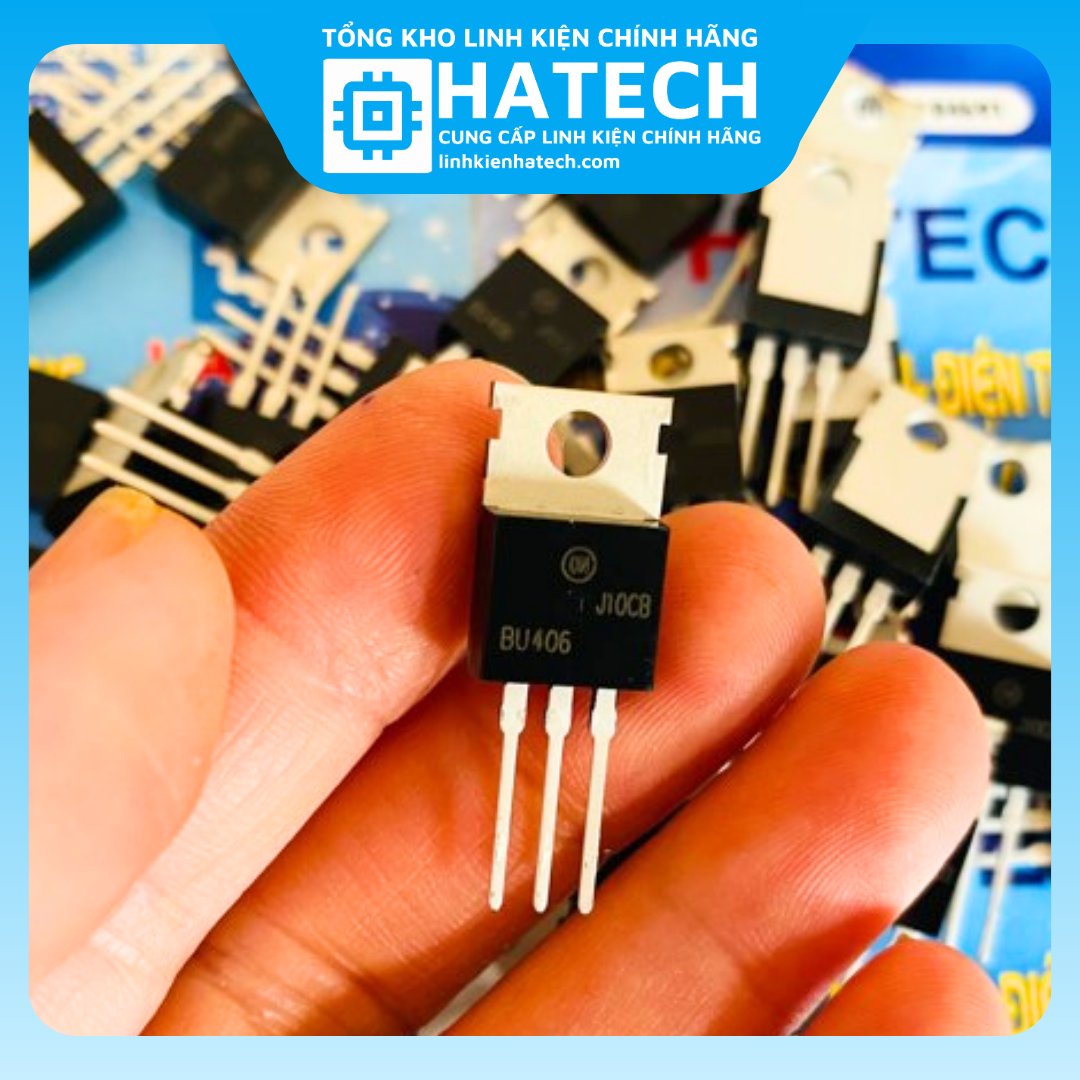 Transistor BU406 TO-220 200V 7A NPN