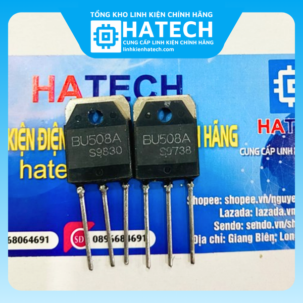 Linh kiện BU508A NPN Transistor 8A 700V TO-3P