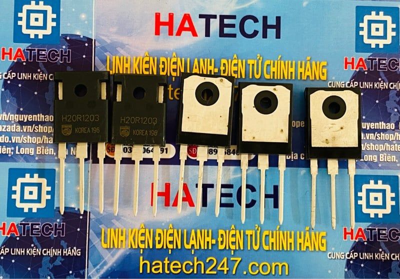 IGBT N-CHANNEL H20R1203 mới chính hãng lưng đồng