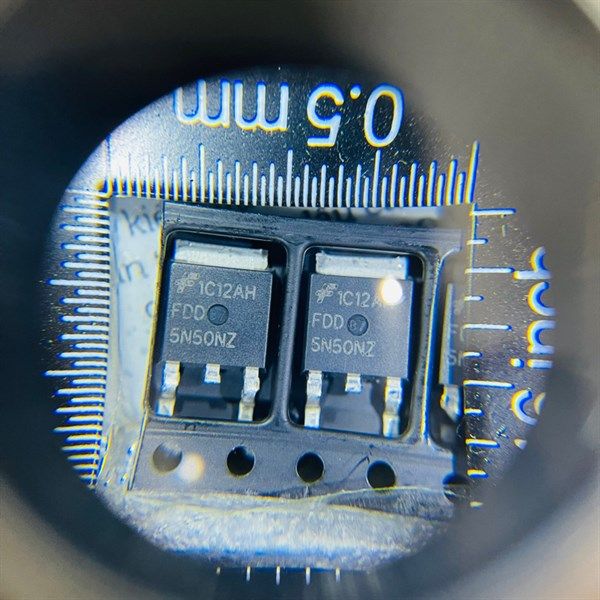 MOSFET N-CHANNEL FDD5N50NZFTM FDD5N50NZ 5N50NZ 5N50 5A 500V TO-252 Mới