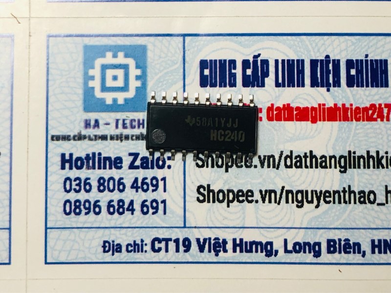 IC Logic TC74HC240AF 74HCT240 74HC240AF 74HC240A HC240A HC240 SOP-20