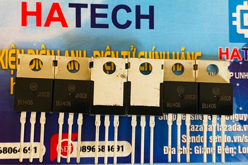 Transistor BU406 TO-220 200V 7A NPN