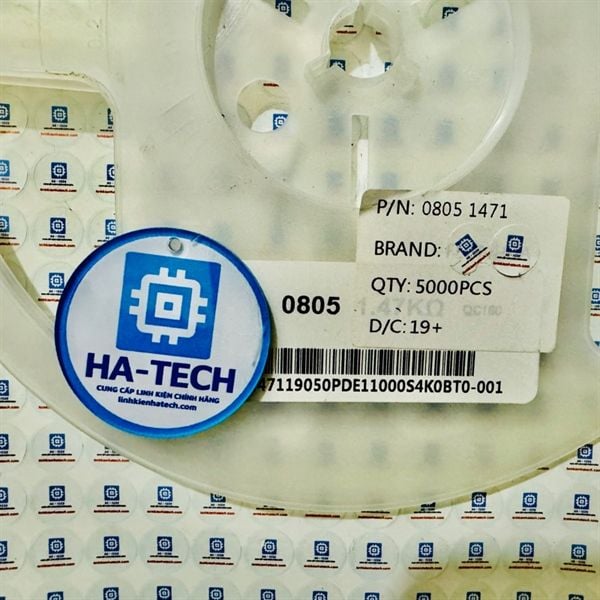 1.47K 1K47 Trở Dán 0805 1/8W 1% 50 Con