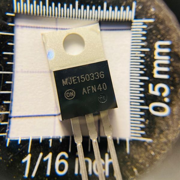 Linh kiện MJE15033G MJE15033 Transistor PNP 250V-8.0A TO-220 Mới