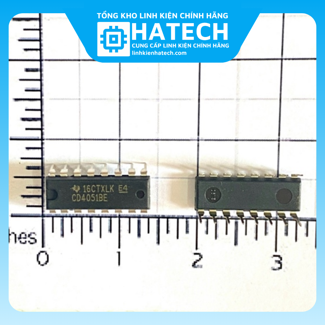 Linh kiện CD4051BE CD4051B 4051 DIP-16 mới chính hãng