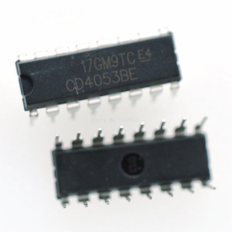 IC Logic CD4053BE CD4053 4053 DIP-16 chính hãng TI