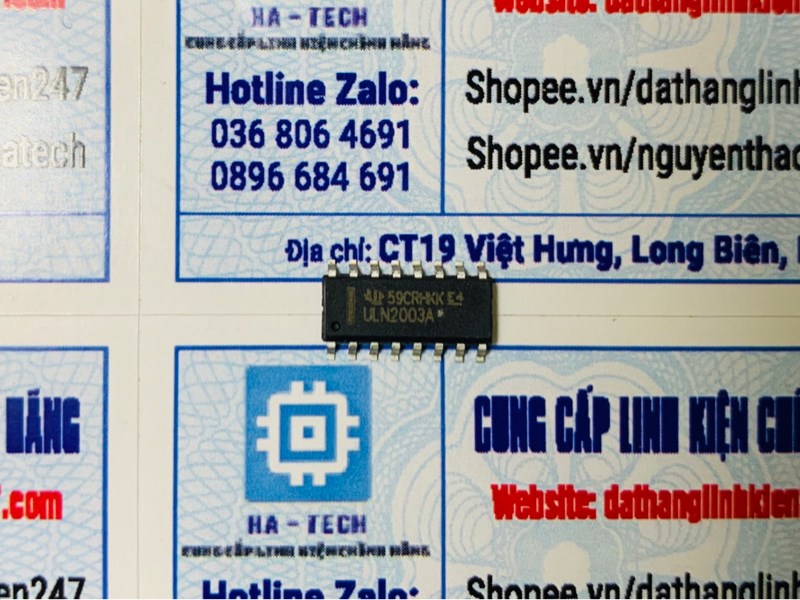 IC đệm dòng ULN2003 sop-16 Chính hãng STMicroelectronics