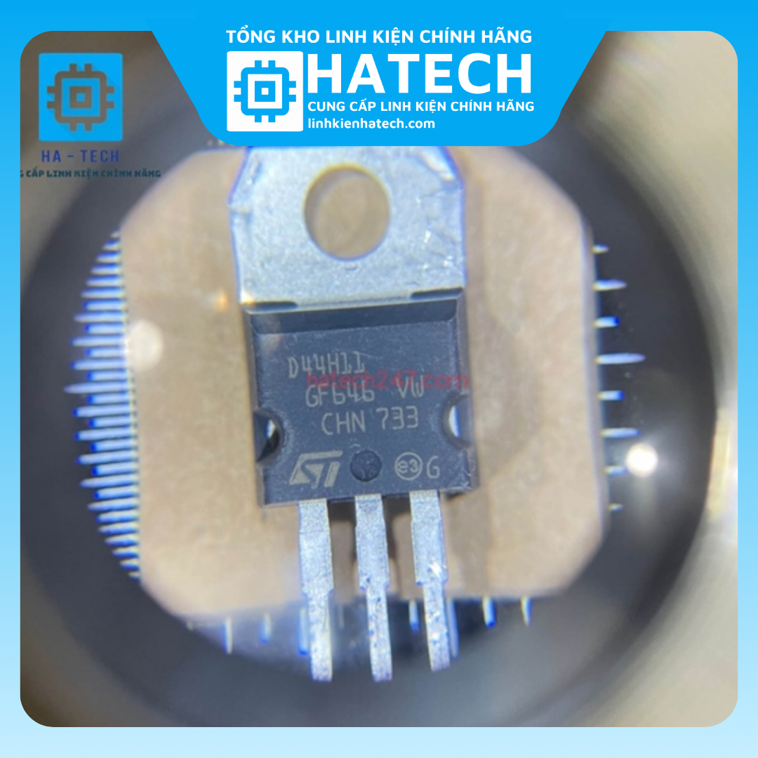 Transistor NPN D44H D44H11 80V 20A TO 220 Mới Chính Hãng 100%