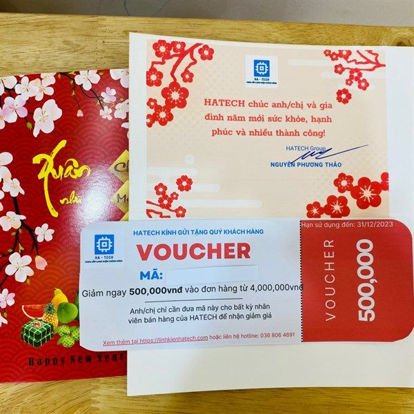 Voucher tết 500K