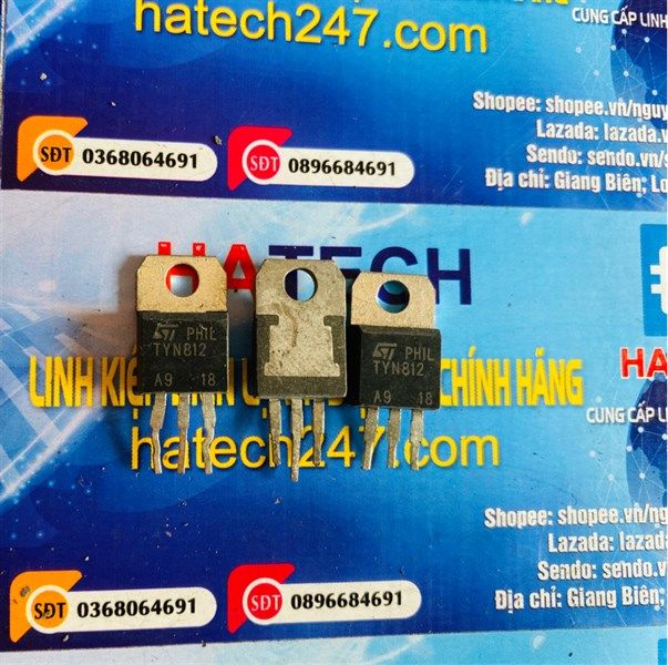 Túi 10 Chiếc Linh Kiện TYN812 SCR 12A 800V (Tháo máy)