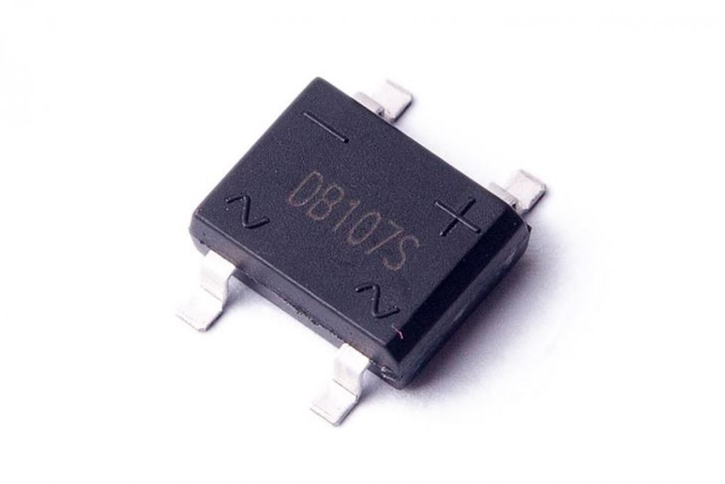 Linh kiện DB107S Diode Cầu 1A/1000V SMD