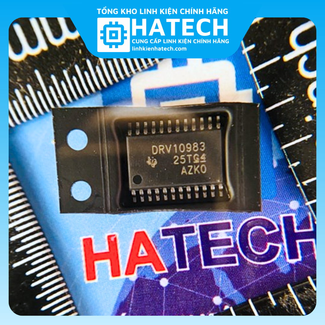 IC CÔNG SUẤT DRV10983 DRV10983 SMD 24 (Công xuất mở xả máy giặt LG)
