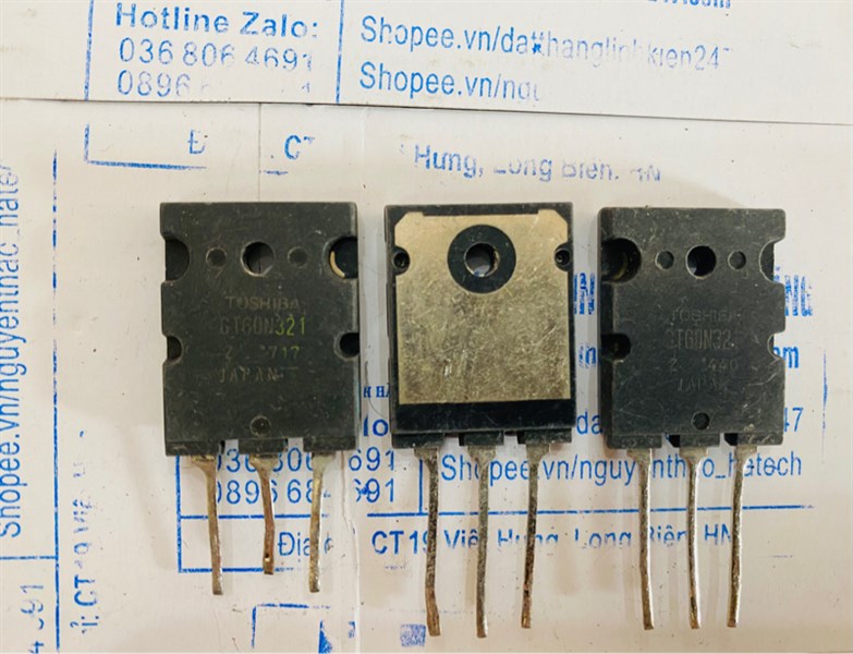 IGBT GT60N321 60N321 TO-3P 60A 1000V Tháo Máy Zin
