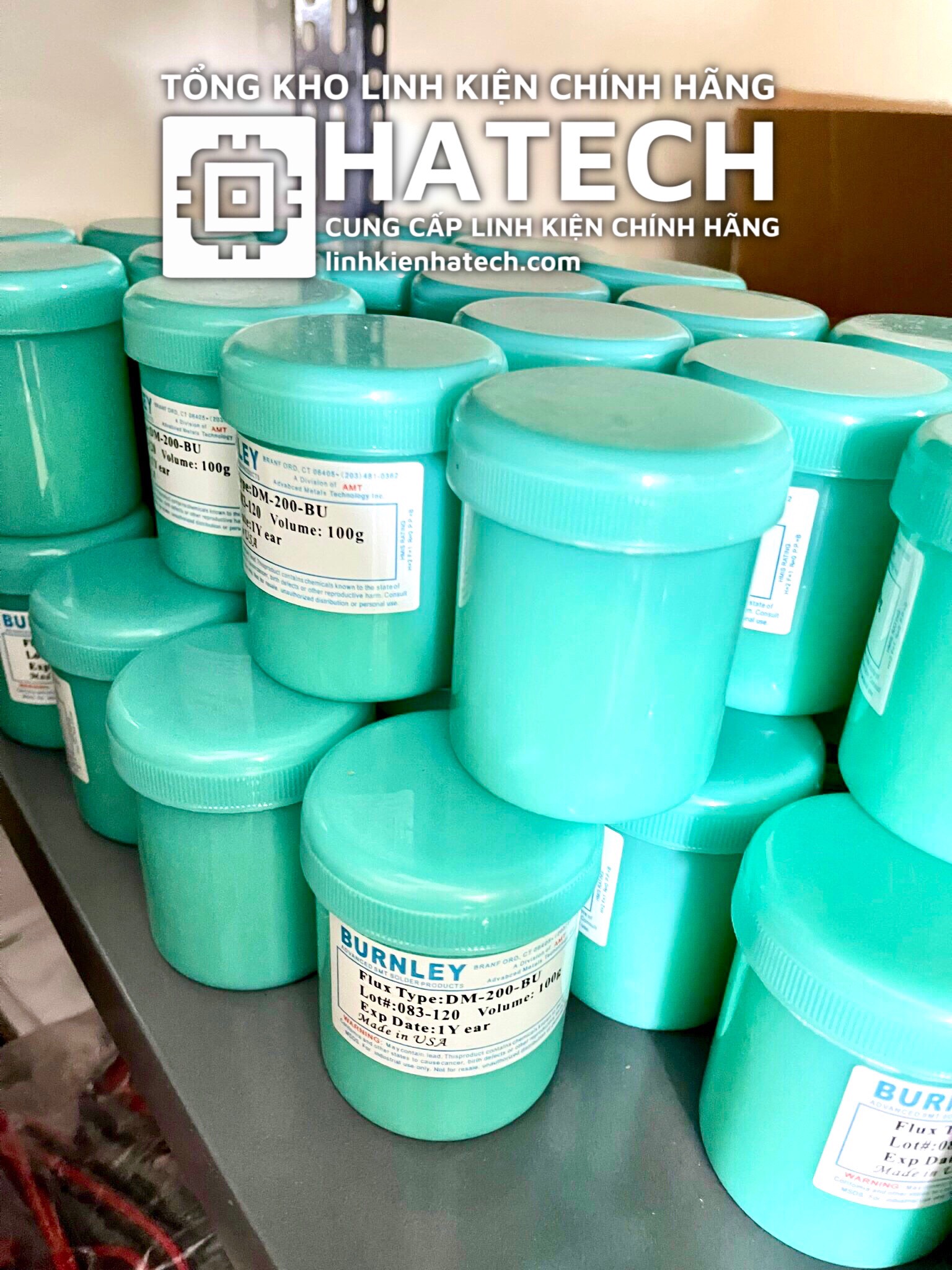 Mỡ Hàn Mạch Burnley Mỹ 100g DM-200-BU