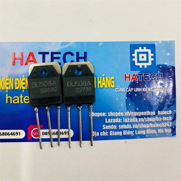 Linh kiện BU508A NPN Transistor 8A 700V TO-3P