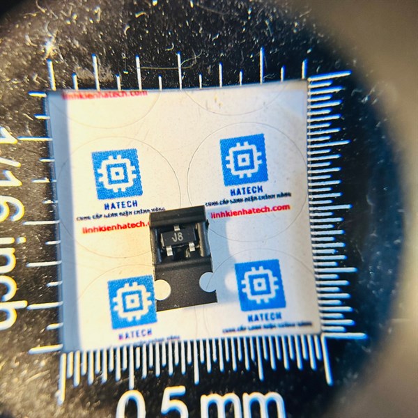 Transistor J8 dán NPN 0.05A 30V SOT-23 mới chính hãng túi 50c