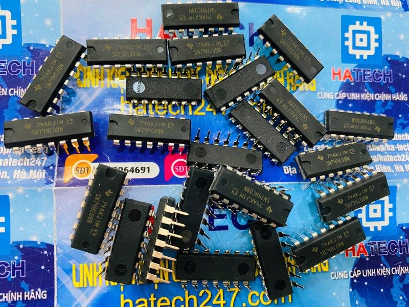 IC SN74HC08 -DIP mới chính hãng 100%