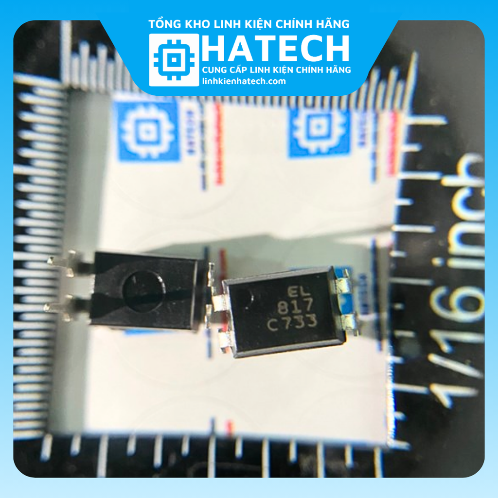 Linh kiện EVERLIGHT EL817 PC817 DIP-4 Photo Quang Cắm (Opto) Mới