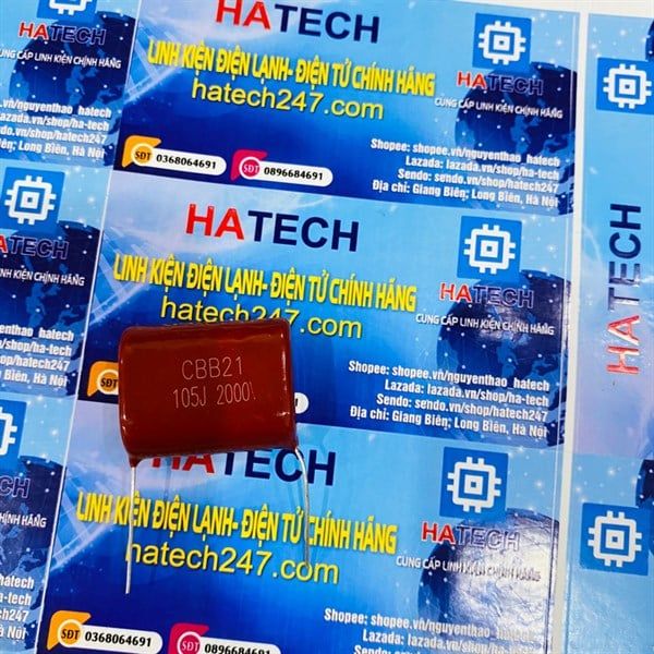 Tụ CBB CBB21 2000V 105J 1uF 31mm
