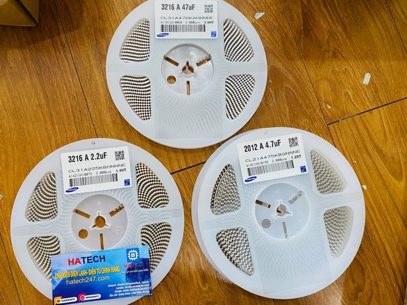 Tụ Dán SMD SMT samsung 3216 A 4.7UF 475K