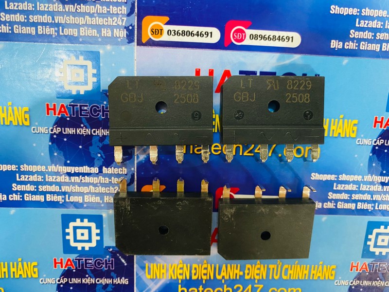 Diode cầu GBJ2508 KBJ2508 2508 25A 800V chính hãng Nhật 100%