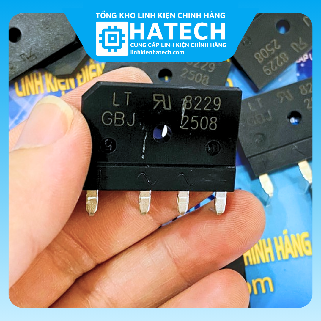 Diode cầu GBJ2508 KBJ2508 2508 25A 800V chính hãng Nhật 100%