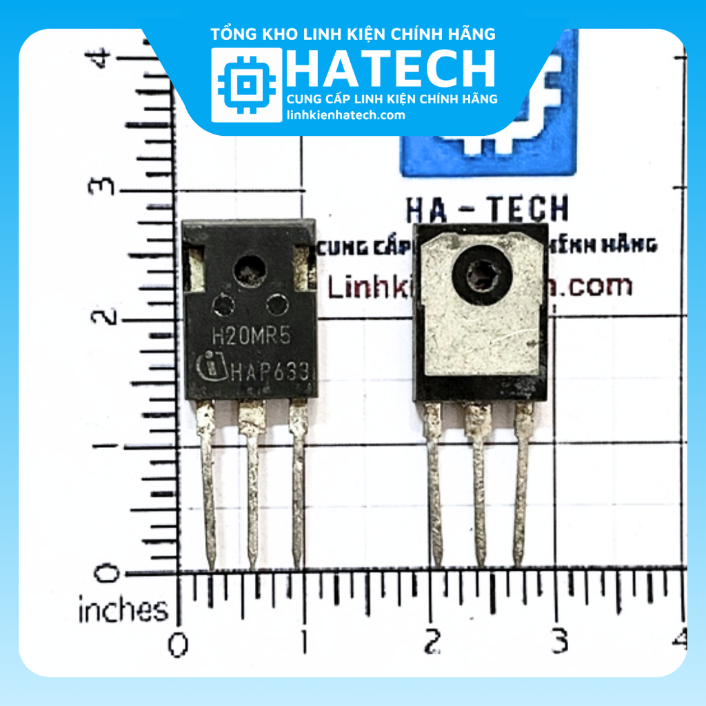 Linh kiện IGBT bếp từ IHW20N120R5 H20MR5 40A 1200V tháo máy