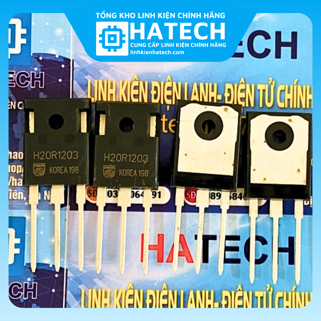 IGBT N-CHANNEL H20R1203 mới chính hãng lưng đồng