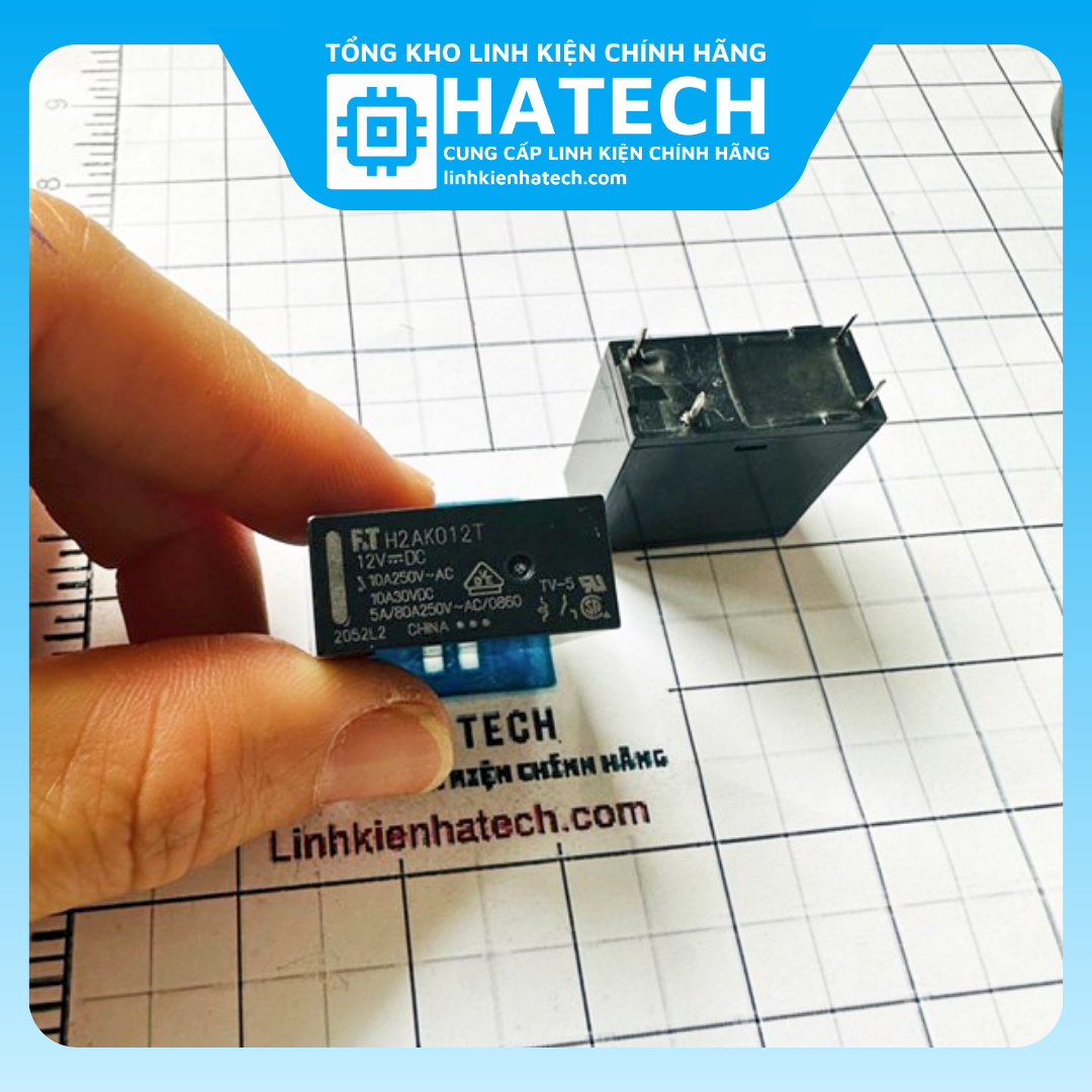 Linh kiện Relay H2AK012T FTR-H2AK012T 12VDC 10A mới chính hãng