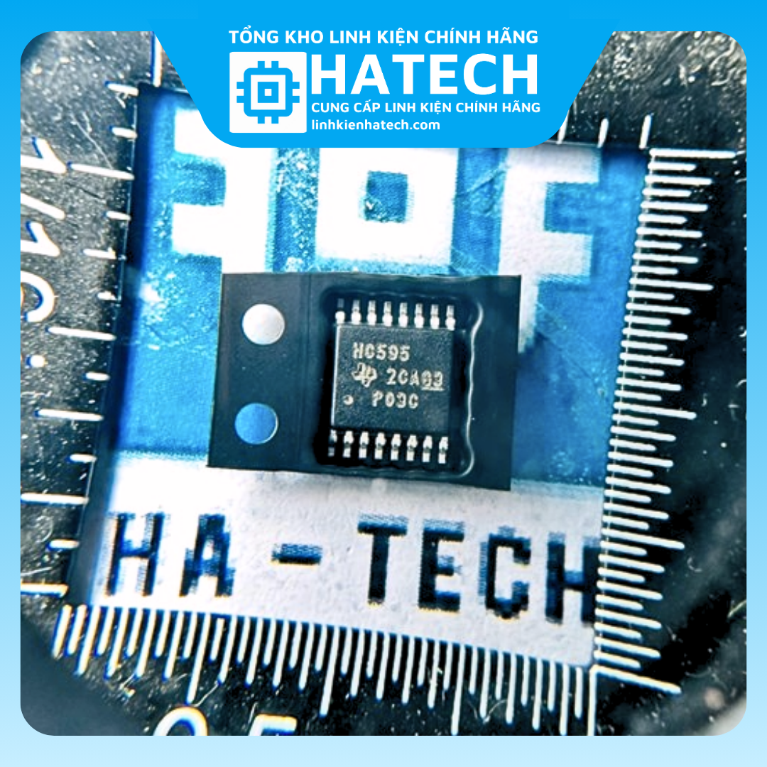 Linh kiện Dán HC595 TSSOP-16 74HC595PW SN74HC595PWR 74595 74HC595 mới
