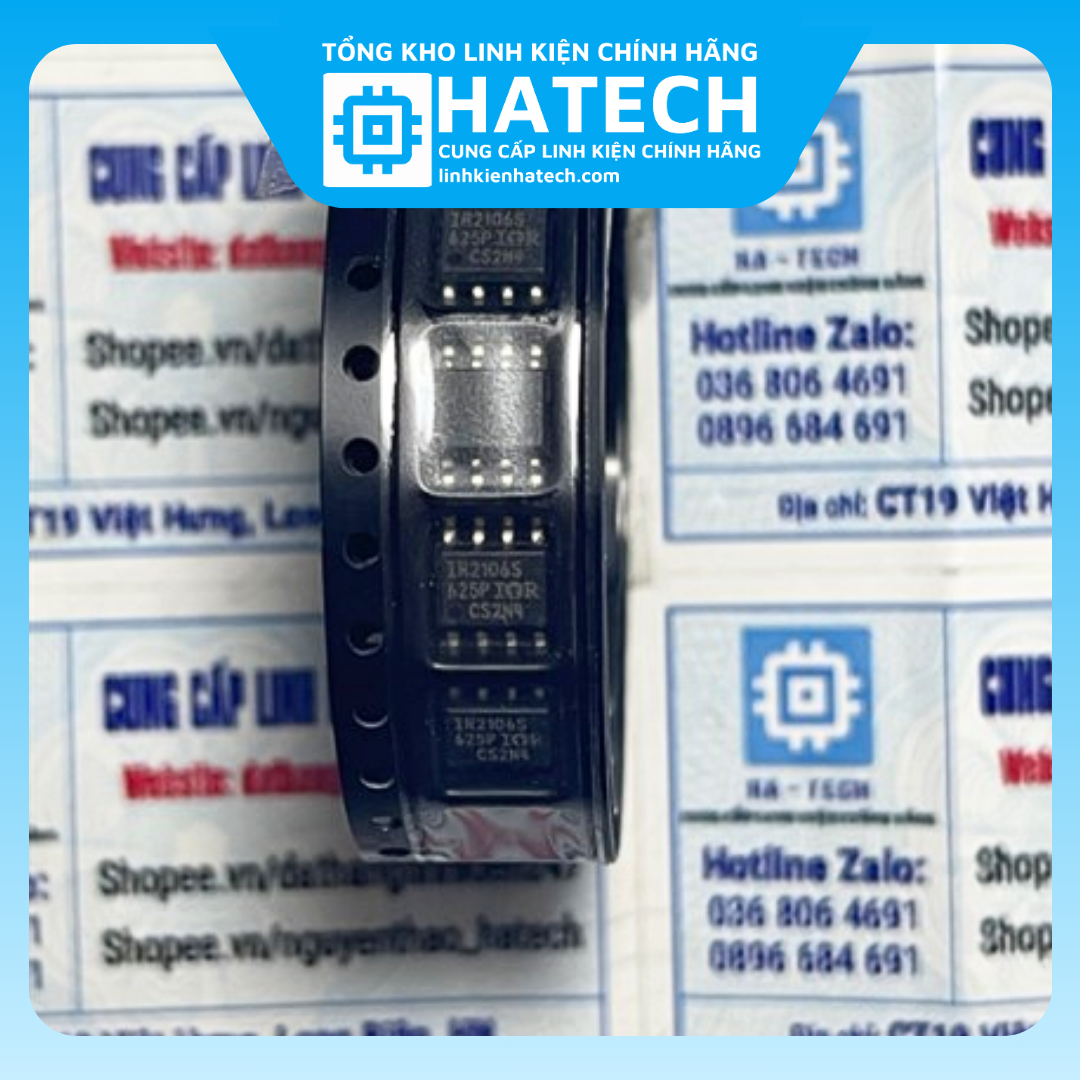 Driver-IC Điều Khiển IR2106S IR2106 2106 SOP-8 Mới Chính Hãng 100%