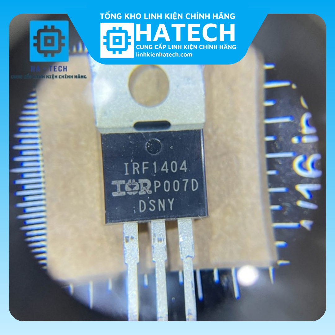 Mosfet IRF1404 1404 202A 40V TO-220 mới chính hãng IR Korean