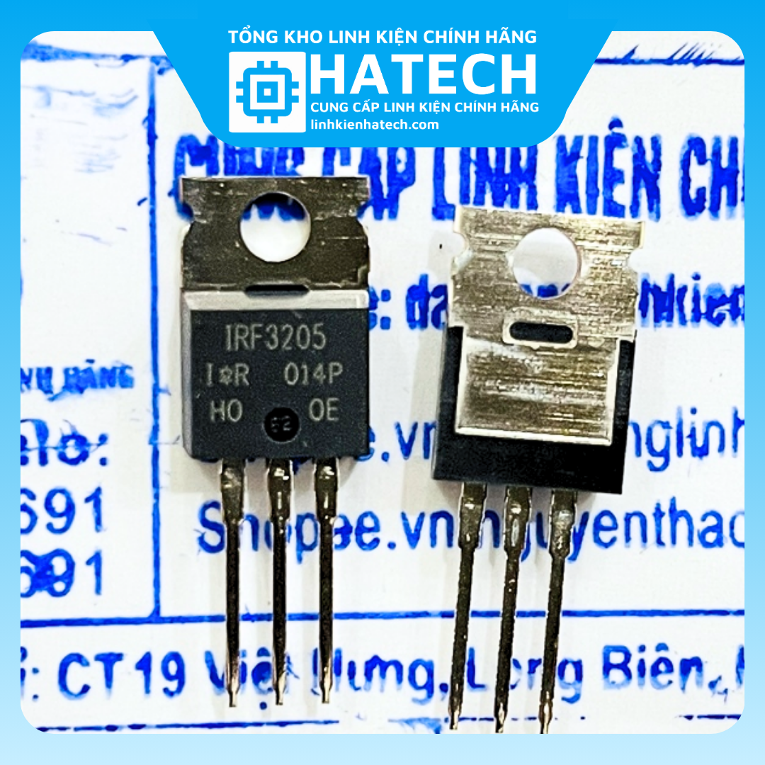 MOSFET IRF3205 Lưng Đồng mới chính hãng 3205 TO-220 55V 110A