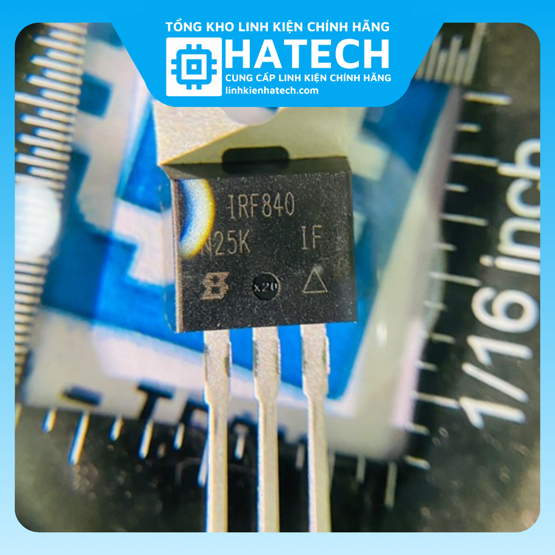 Linh kiện Mosfet IRF840 840 Kênh N TO-220 8A/500V Mới chính hãng