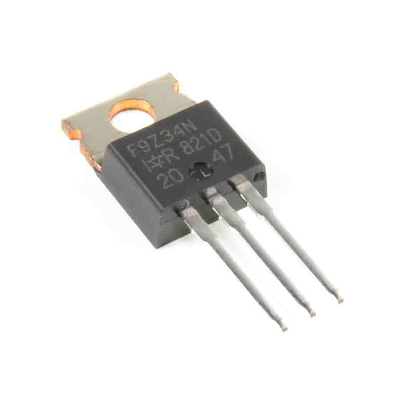 IC Mosfet kênh P IRF9Z34N F9Z34N 55V 19A TO-220 chính hãng IR