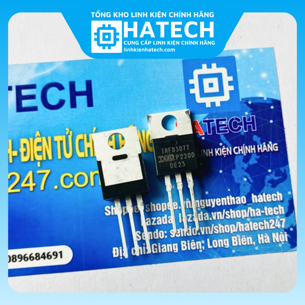 MOSFET IRFB3077 IRF3077 3077 kênh N 120A 75V To-220
