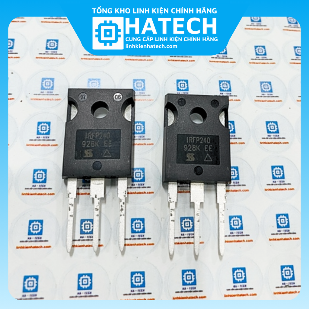 Linh kiện IRFP240 N-Mosfet 20A 200V TO-247 chính hãng mới