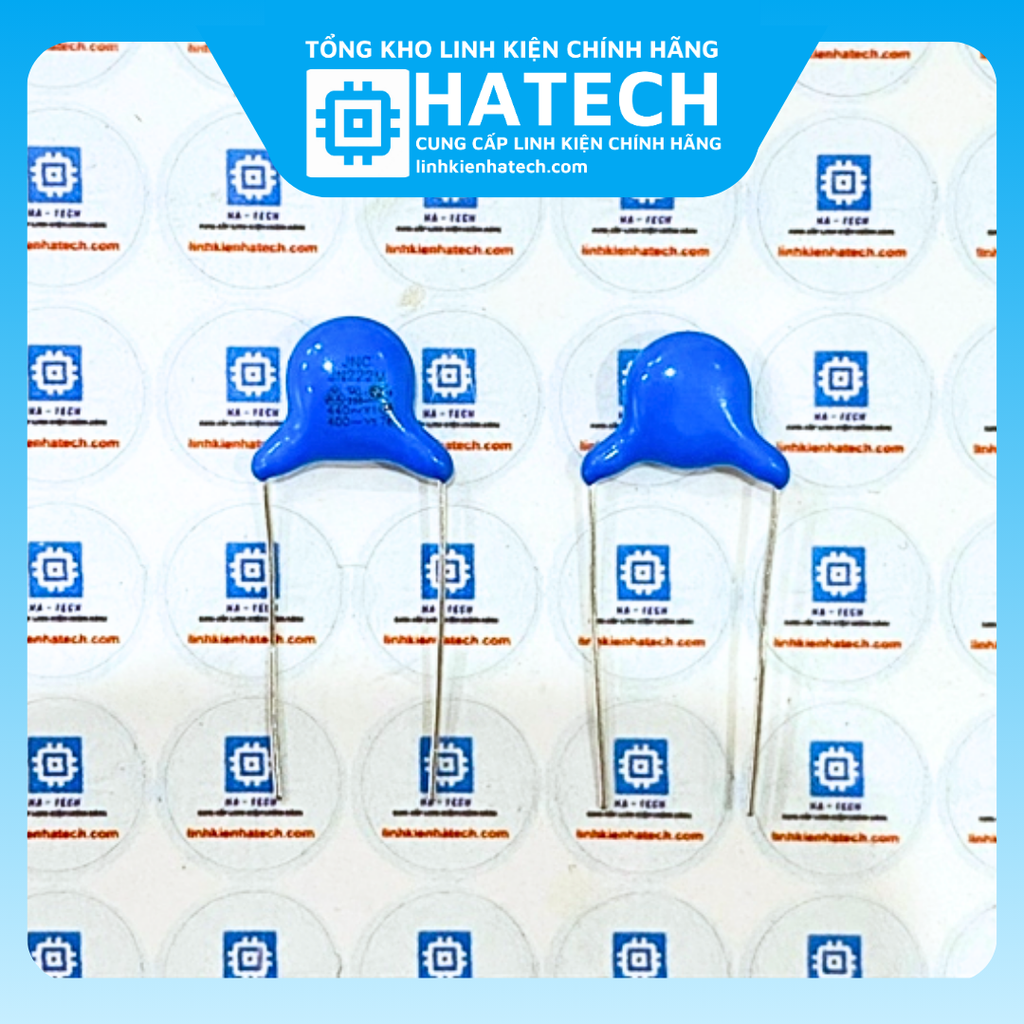 Tụ bảo vệ JN222M 400V 2.2nF 2200PF tụ cao áp mới chính hãng túi 10c